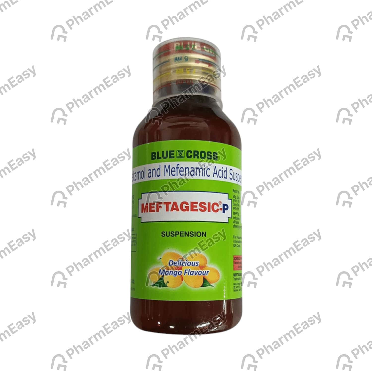 Buy Meftagesic P Delicious Mango Flavour Bottle Of 100ml Suspension ...