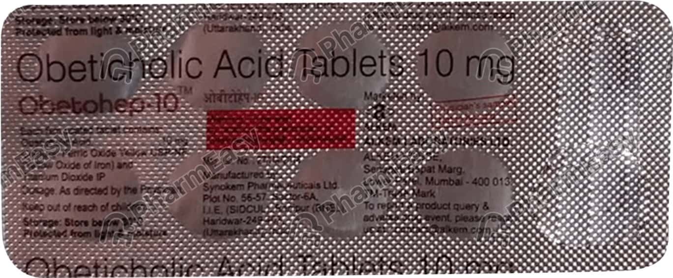 Obetohep 10 MG Tablet (10): Uses, Side Effects, Price & Dosage | PharmEasy