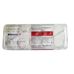 Buy Bilasure M Strip Of 10 Tablets Online at Flat 18% OFF* | PharmEasy