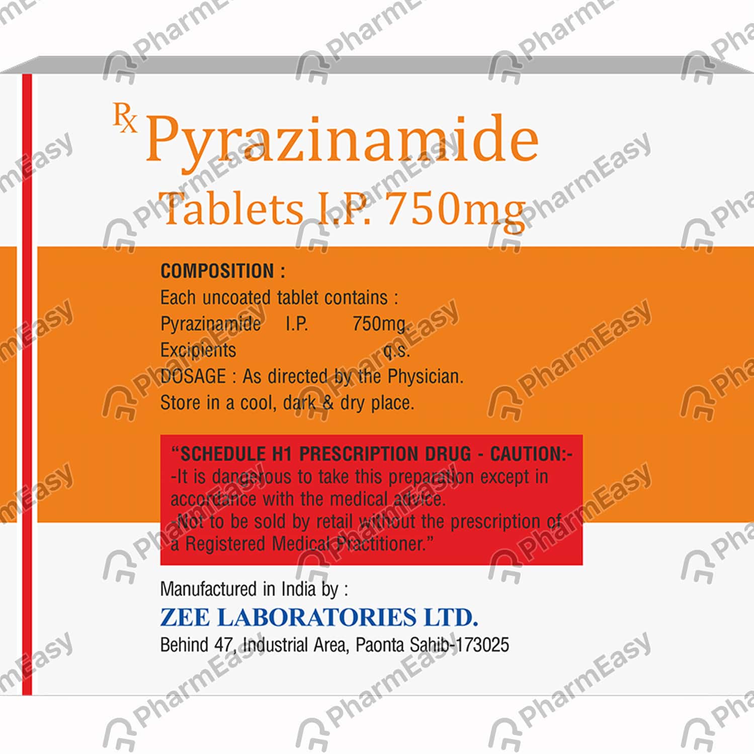 Buy Prizimide 750 MG Tablet (10) Online at Flat 15% OFF | PharmEasy