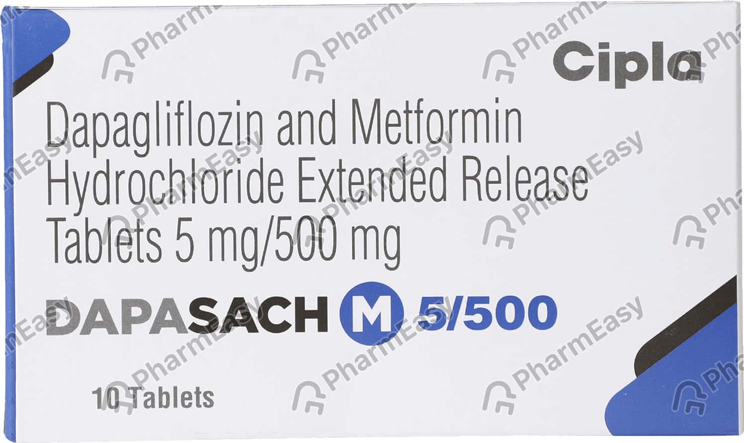 Dapasach M 5/500mg Strip Of 10 Tablets: Uses, Side Effects, Price ...
