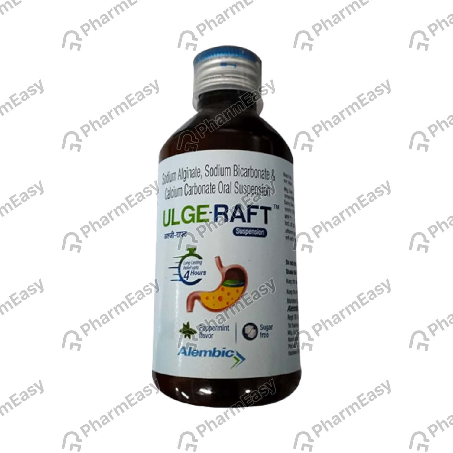 Ulge Raft Peppermint Flavour Sugar Free Bottle Of 150ml Suspension ...