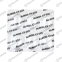 Almox Cv 625mg Strip Of 10 Tablets: Uses, Side Effects, Price & Dosage ...