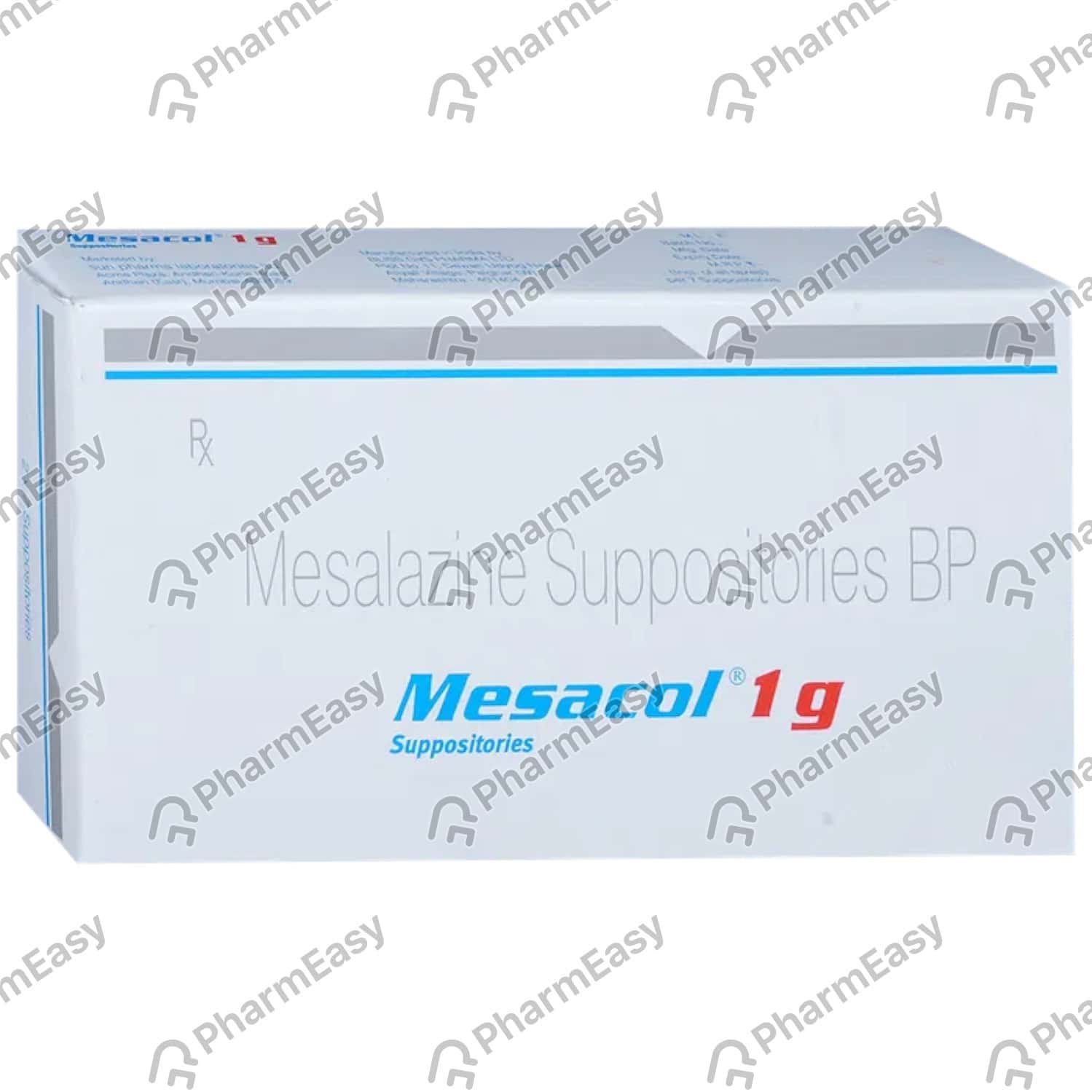 Buy Mesacol 1 G Rectal Suppository (7) Online & Save Up to 24% at PharmEasy