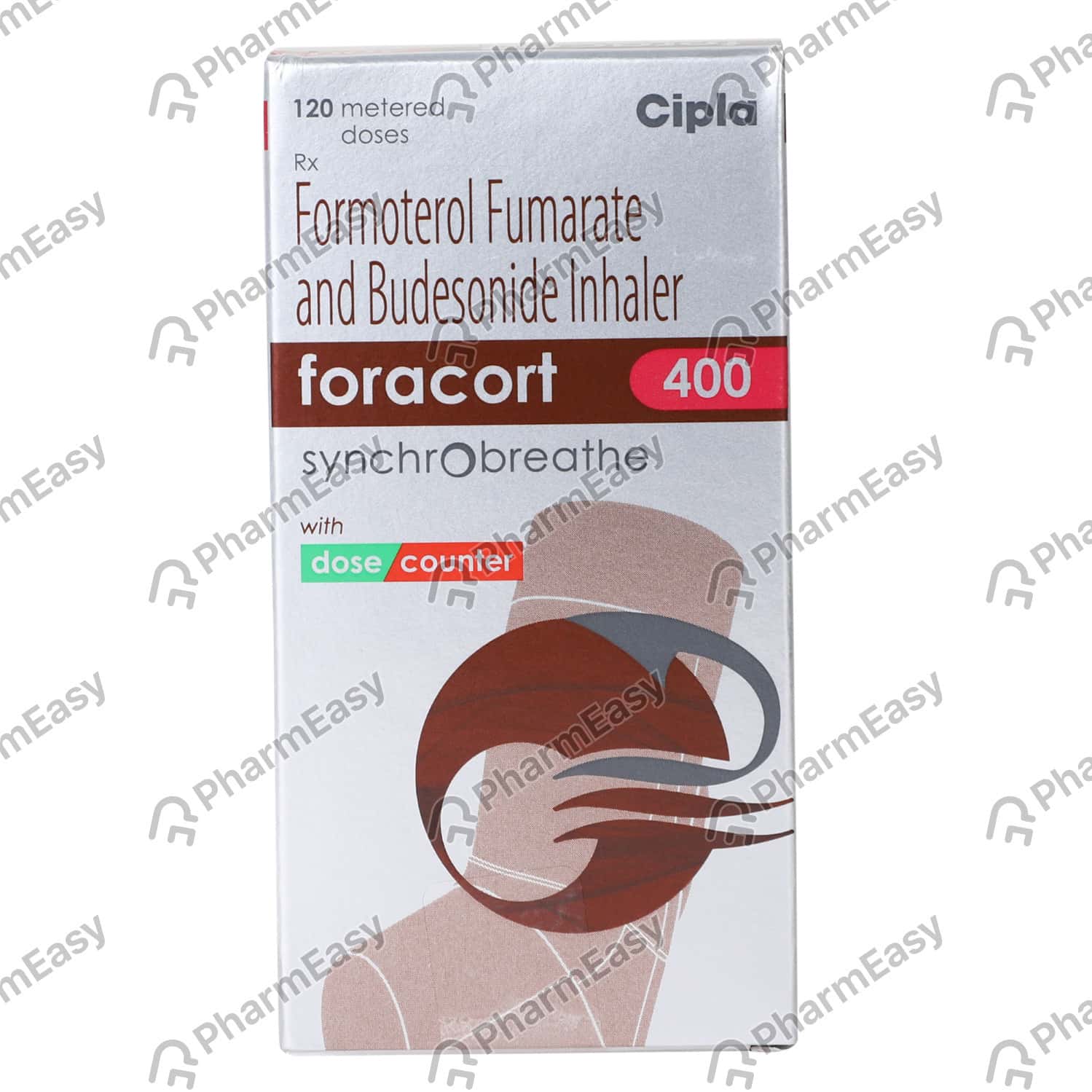 Foracort 400mcg Synchrobreathe With Dose Counter Box Of 120md Metered ...
