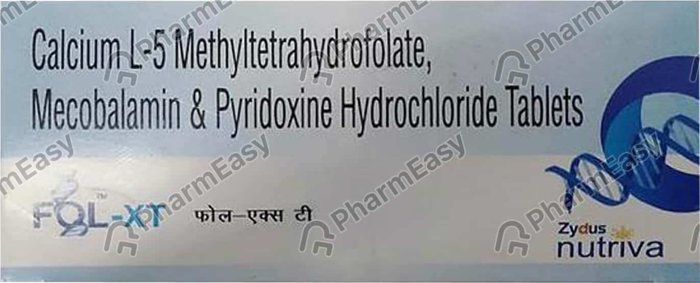 Buy Fol Xt Strip Of 15 Tablets Online & Save Up to 24% at PharmEasy