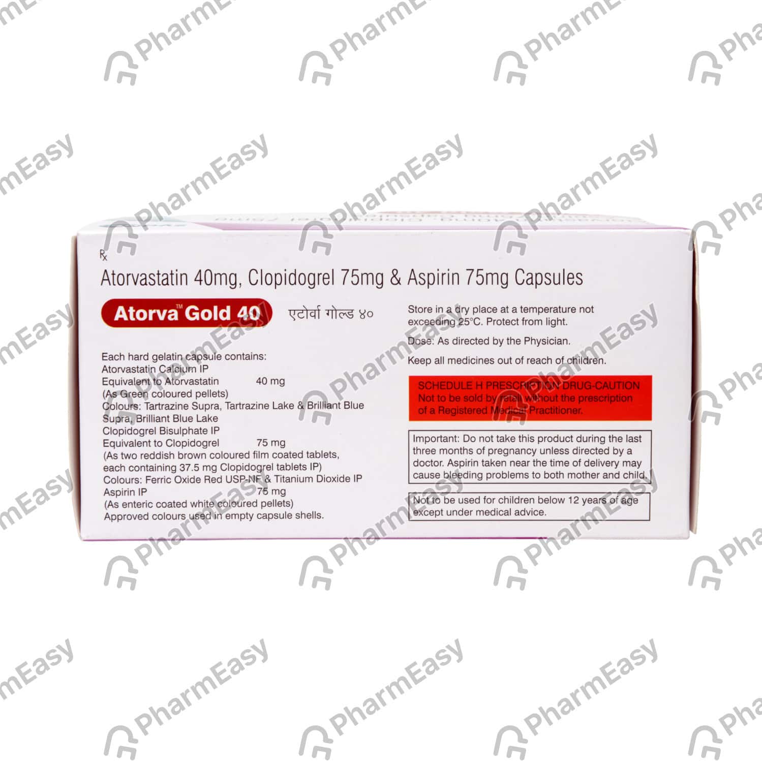 Buy Atorva Gold 40mg Strip Of 10 Capsules Online at Flat 15% OFF ...