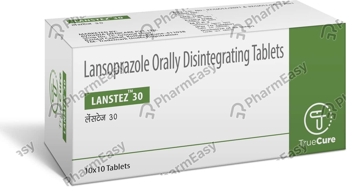 Lanzoprax 30 MG Tablet (10): Uses, Side Effects, Price & Dosage | PharmEasy