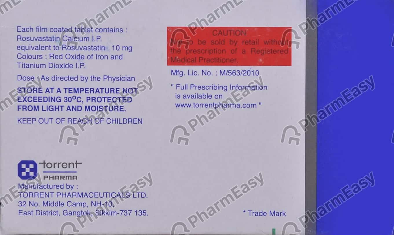 Rostar 10 MG Tablet (15): Uses, Side Effects, Price & Dosage | PharmEasy