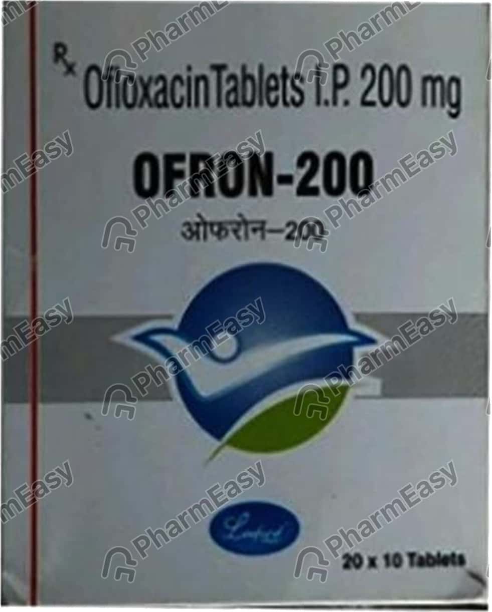 Ofron 200 MG Tablet (10): Uses, Side Effects, Price & Dosage | PharmEasy