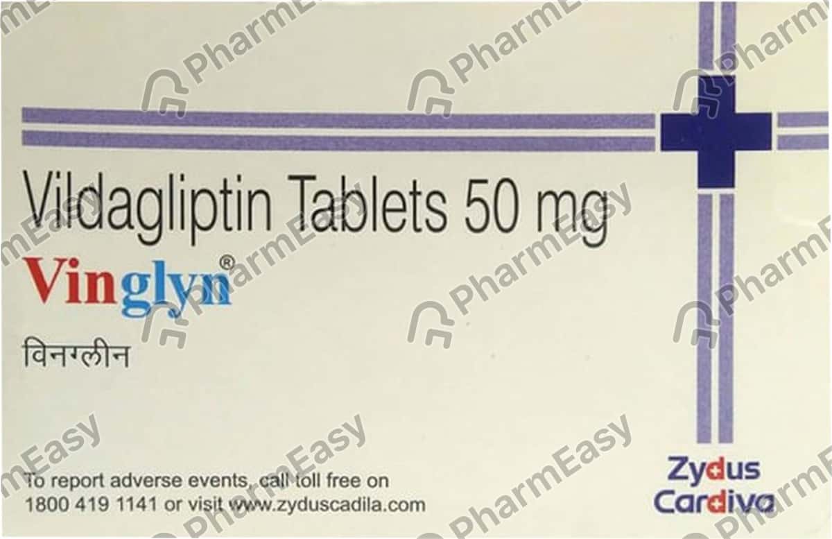Vinglyn 50 MG Tablet (15): Uses, Side Effects, Price & Dosage | PharmEasy