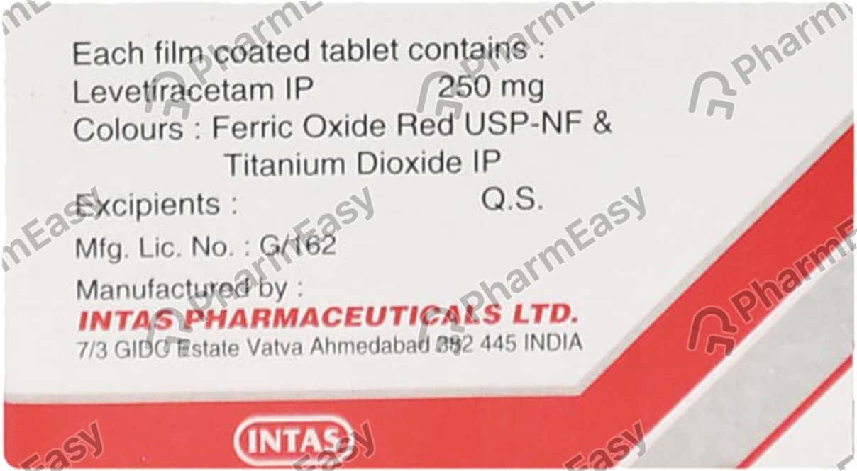 Levera 250 MG Tablet (15): Uses, Side Effects, Price & Dosage | PharmEasy
