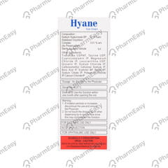 Hyane 0.18 %W/V Eye Drop (5): Uses, Side Effects, Price & Dosage ...