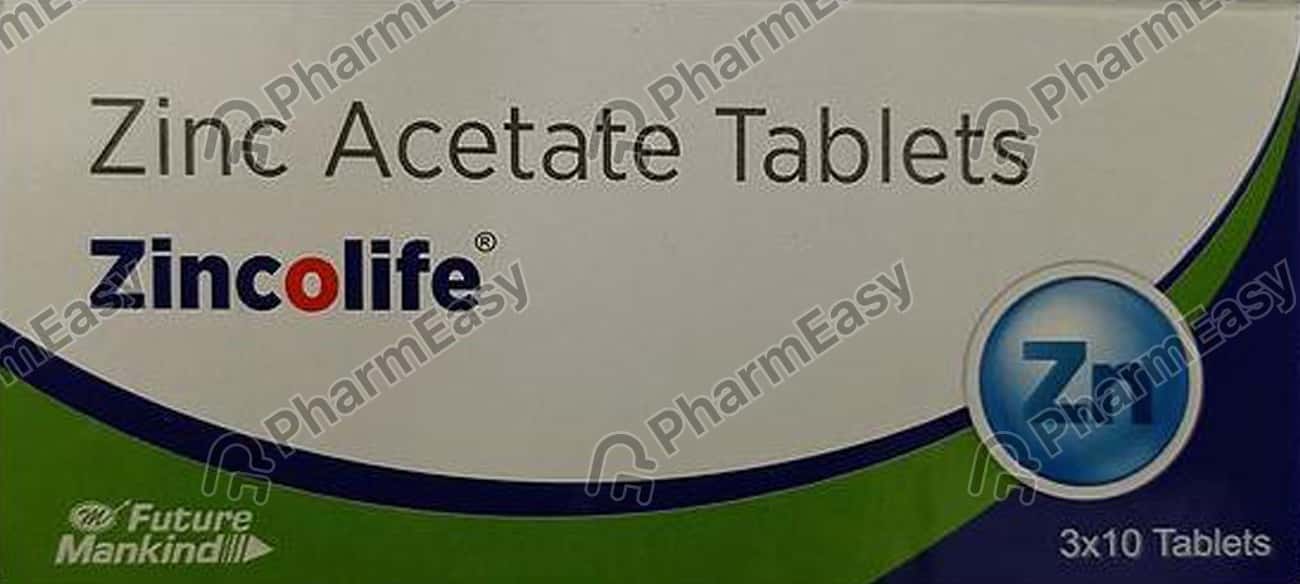 Zincolife 50 MG Tablet (10): Uses, Side Effects, Price & Dosage | PharmEasy