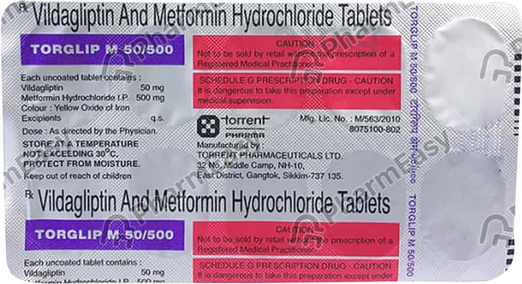 Torglip 50 MG Tablet (10): Uses, Side Effects, Price & Dosage | PharmEasy