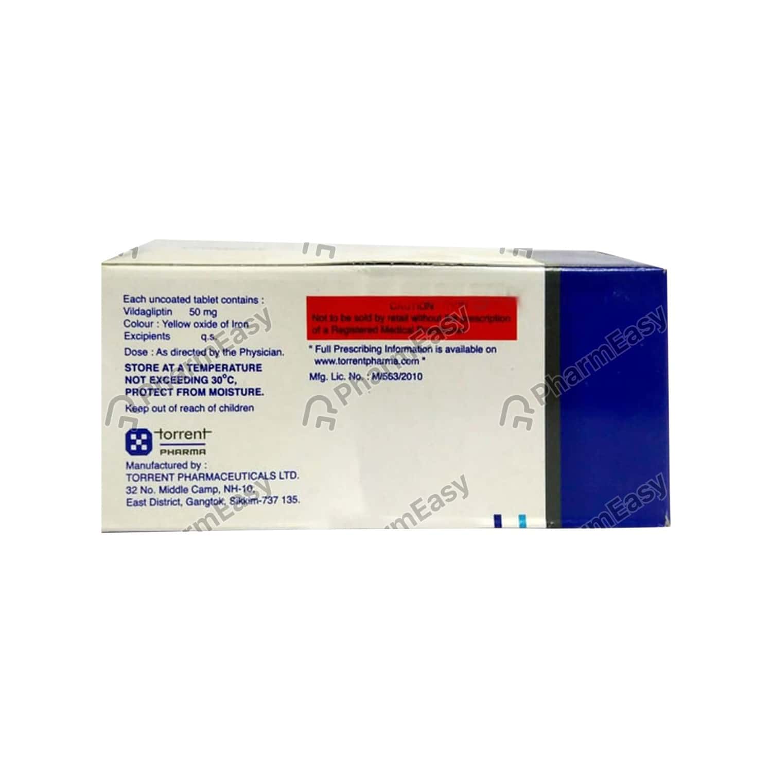 Buy Torglip 50 MG Tablet (10) Online at Flat 18% OFF* | PharmEasy
