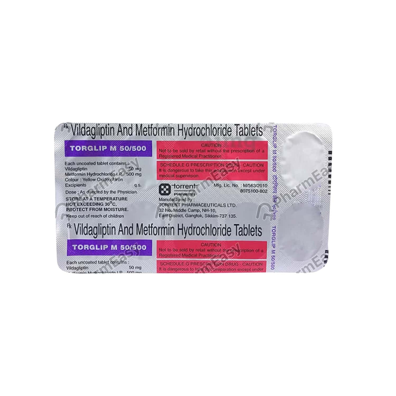 Buy Torglip 50 MG Tablet (10) Online at Flat 18% OFF* | PharmEasy