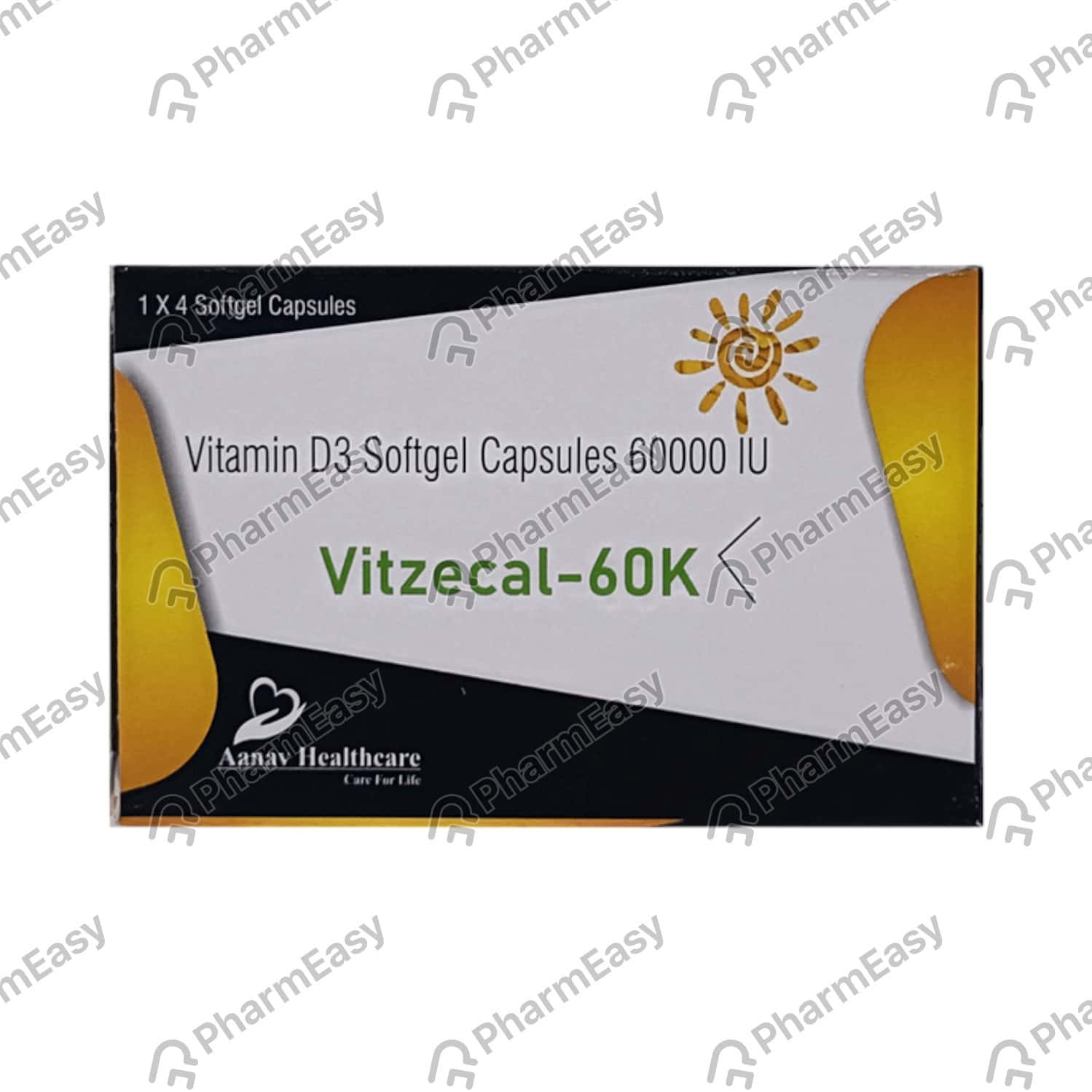 Vitzecal 60000 IU Softgel Capsule (4): Uses, Side Effects, Price ...