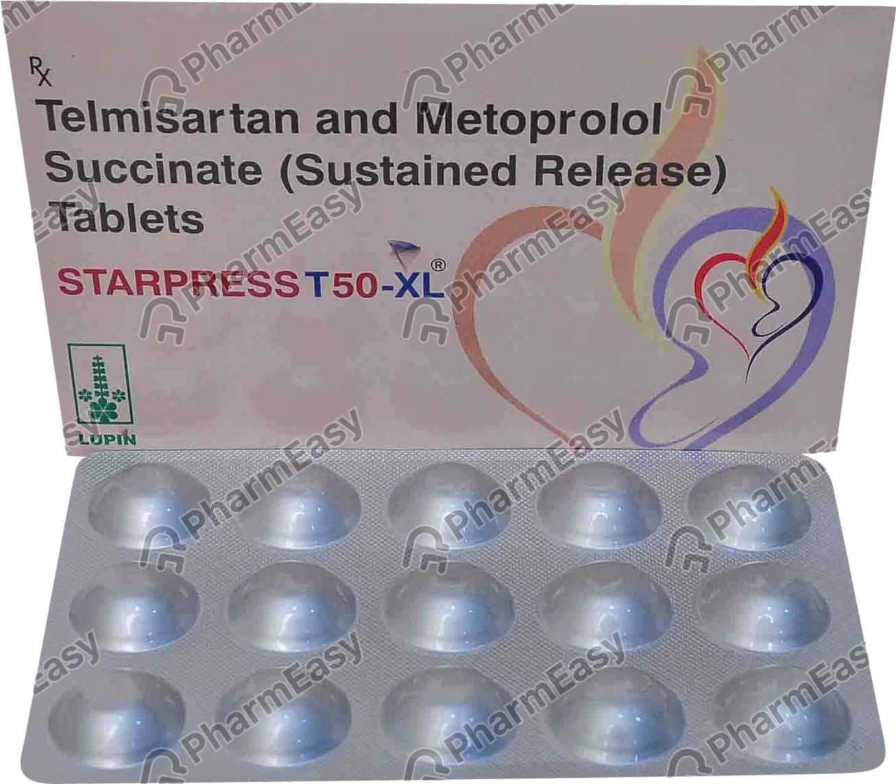 Starpress T50 Xl Tablet 15'S: Uses, Side Effects, Price & Dosage ...
