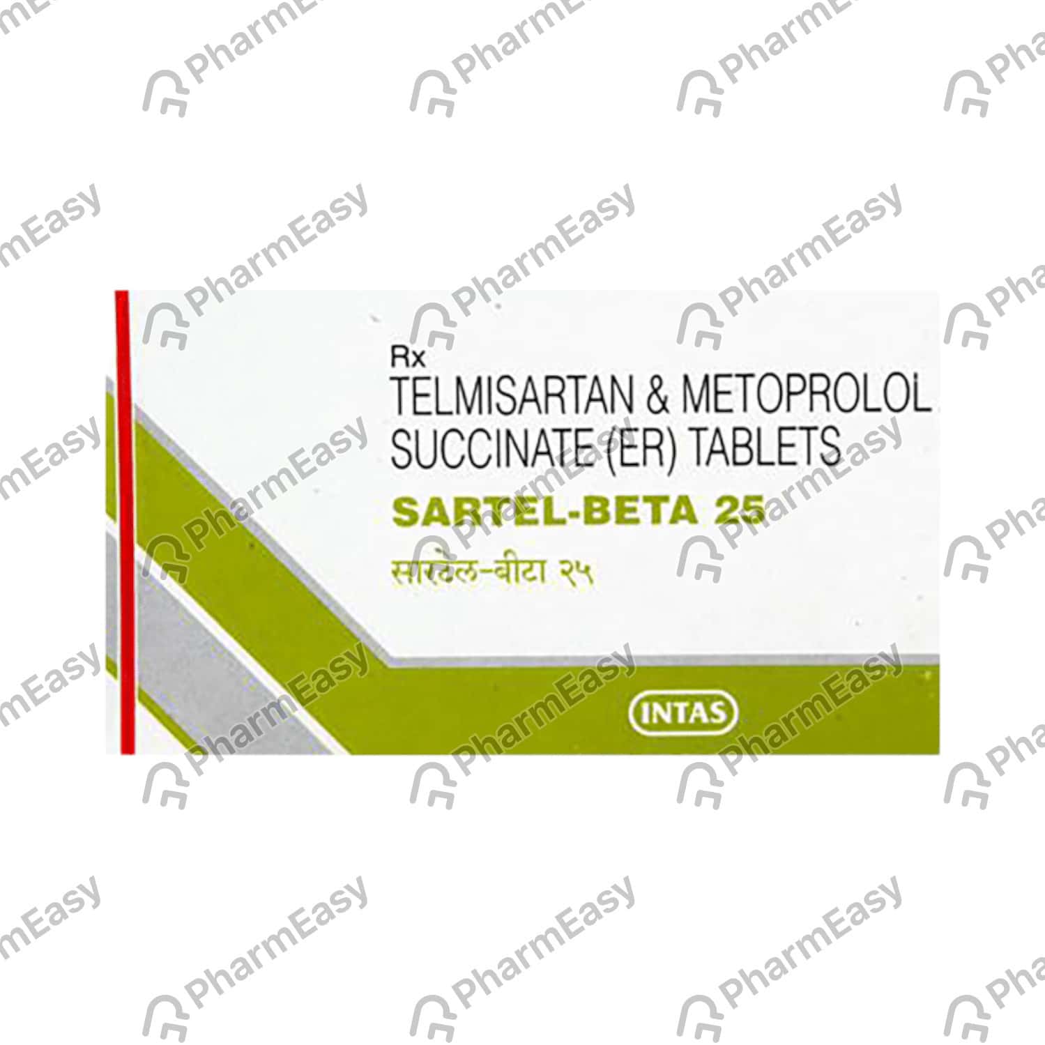 Sartel Beta 25/40 Mg Tablet 10: Uses, Side Effects, Price & Dosage ...