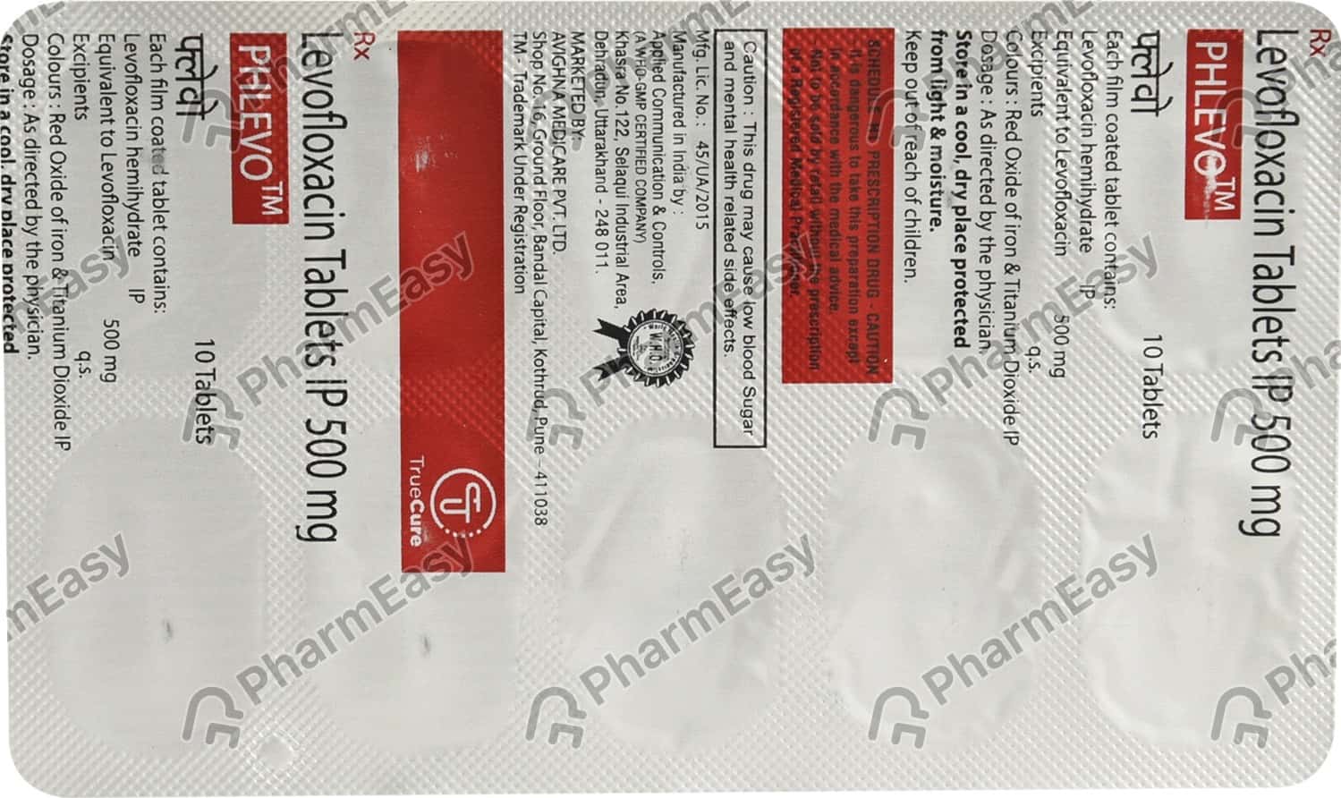 Phlevo 500 MG Tablet (10): Uses, Side Effects, Price & Dosage | PharmEasy