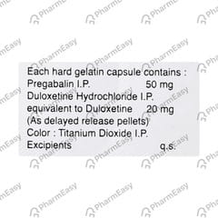 Buy Pregeb D 50/20mg Strip Of 10 Capsules Online at Flat 15% OFF ...