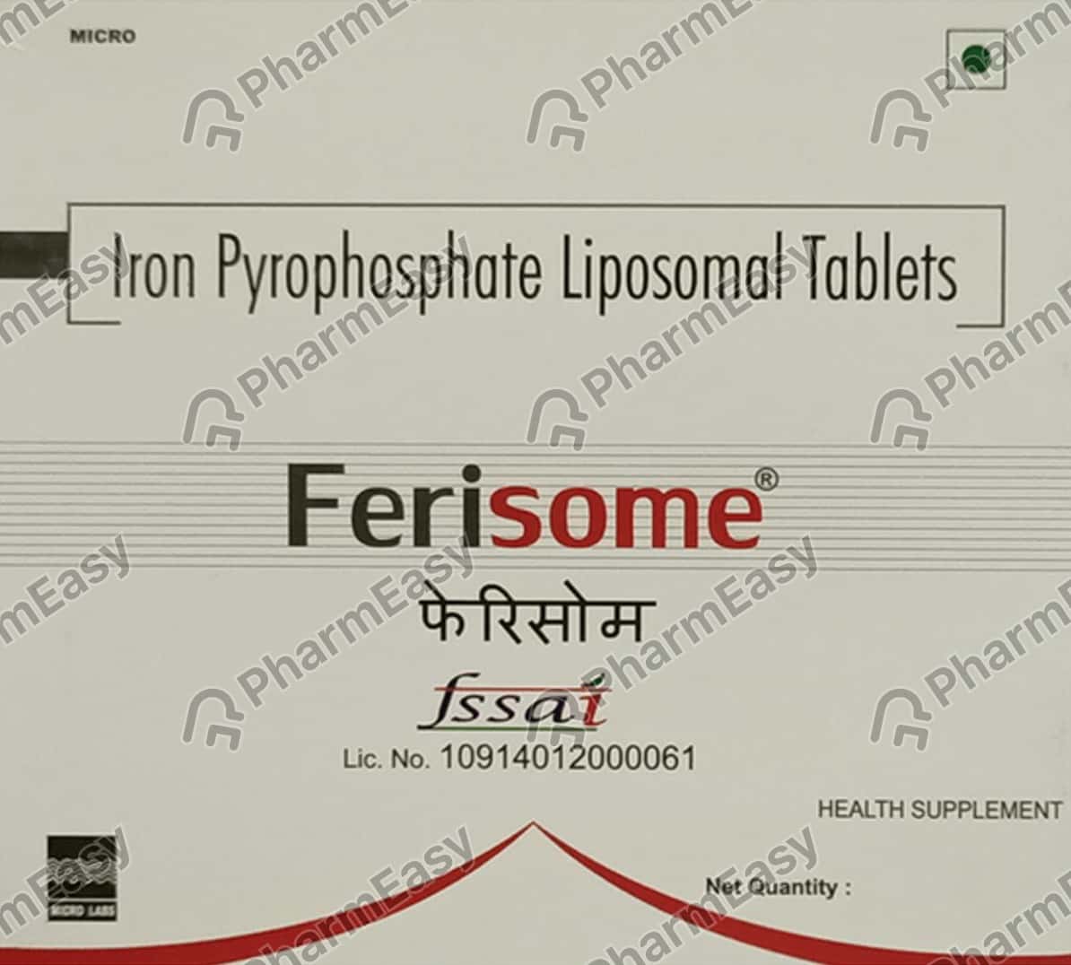 Ferisome Tablet: Uses, Side-effects, Price, Dosage & More Info - PharmEasy