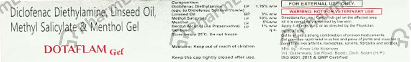 Voligesic Plus Tube Of 10gm Gel: Uses, Side Effects, Price & Dosage ...