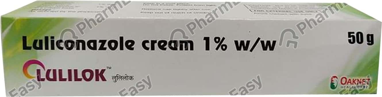 Lulilok 1 % Cream (50): Uses, Side Effects, Price & Dosage | PharmEasy