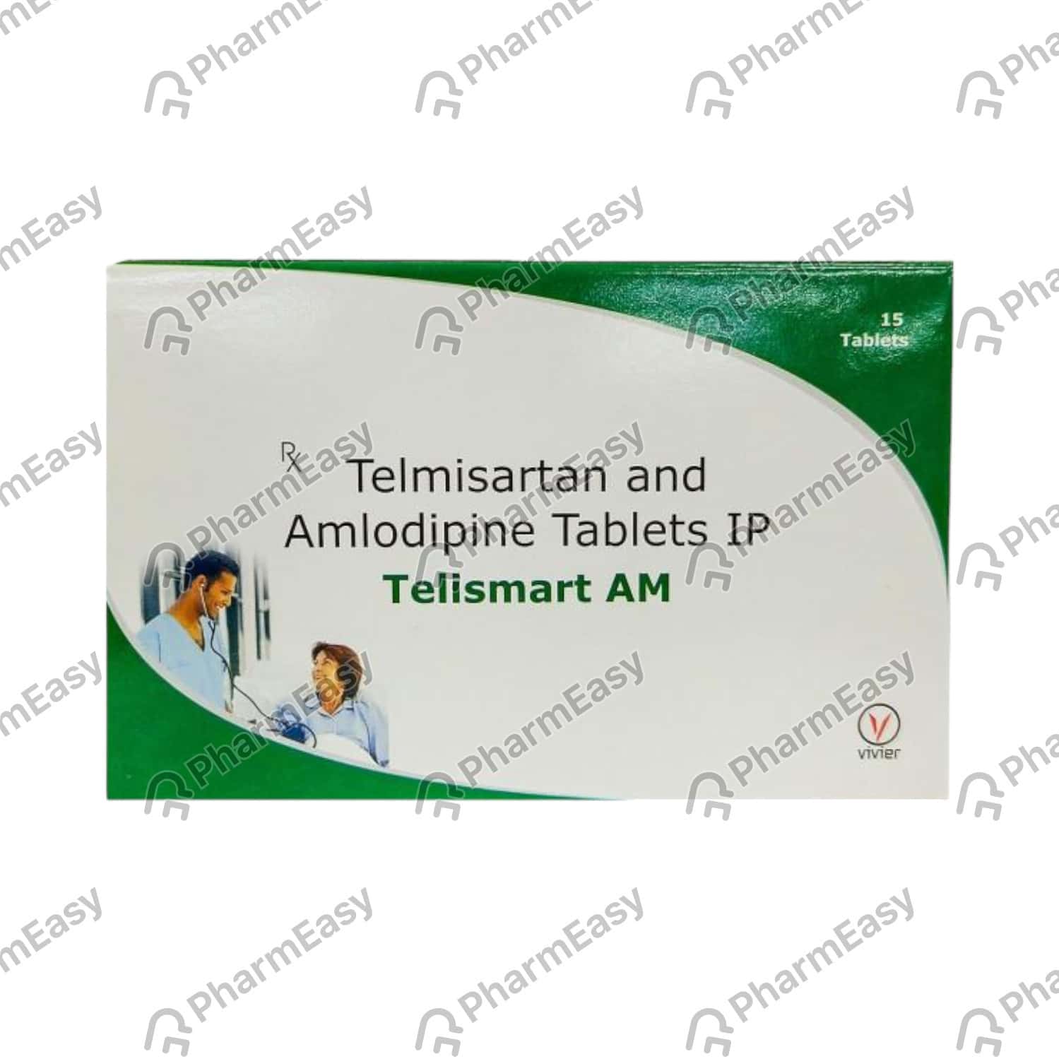 Telismart Am Strip Of 15 Tablets: Uses, Side Effects, Price & Dosage ...
