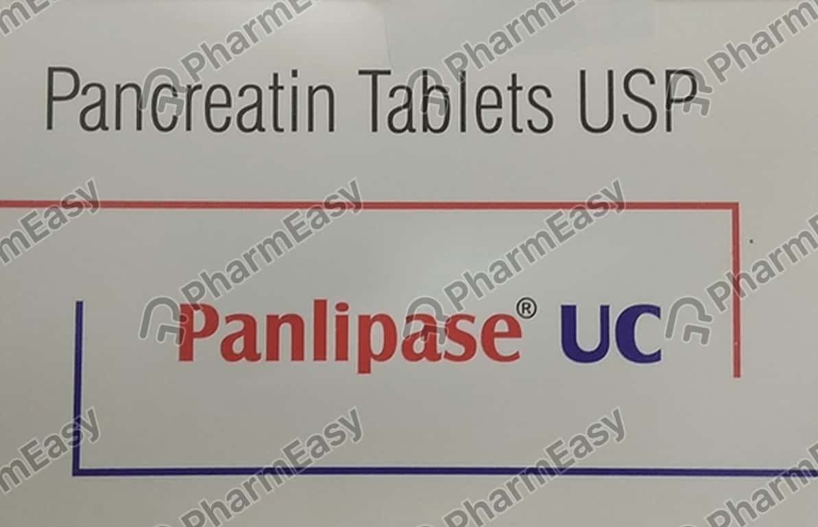 Panlipase Uc 200 MG Tablet (10): Uses, Side Effects, Price & Dosage ...