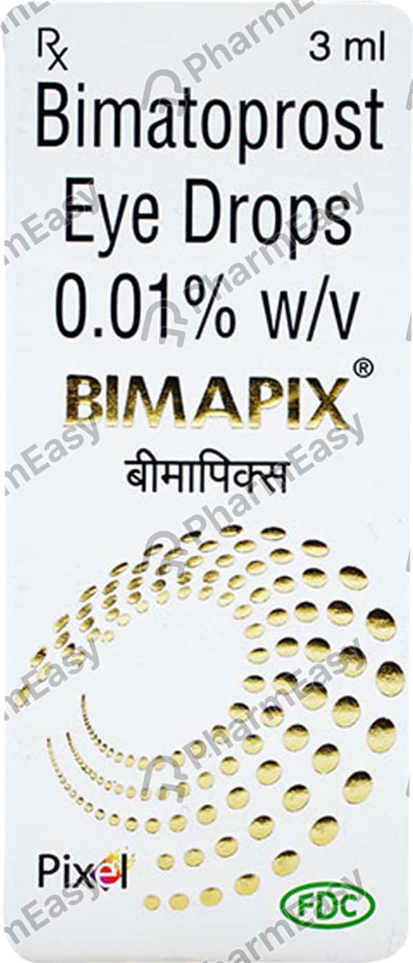 Bimapix 0.01 %W/V Eye Drop (3): Uses, Side Effects, Price & Dosage ...