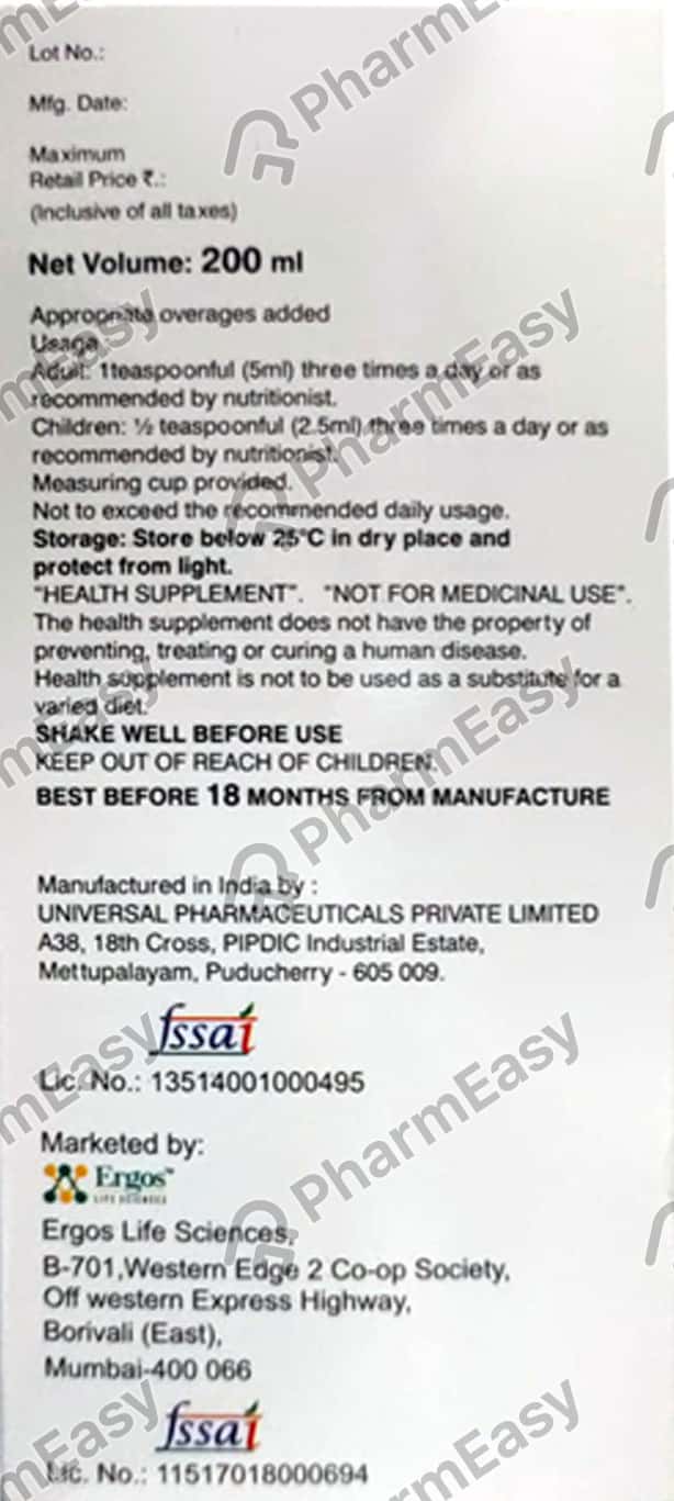 Buy Best 22 Plus Bottle Of 200ml Syrup Online at Flat 15% OFF | PharmEasy