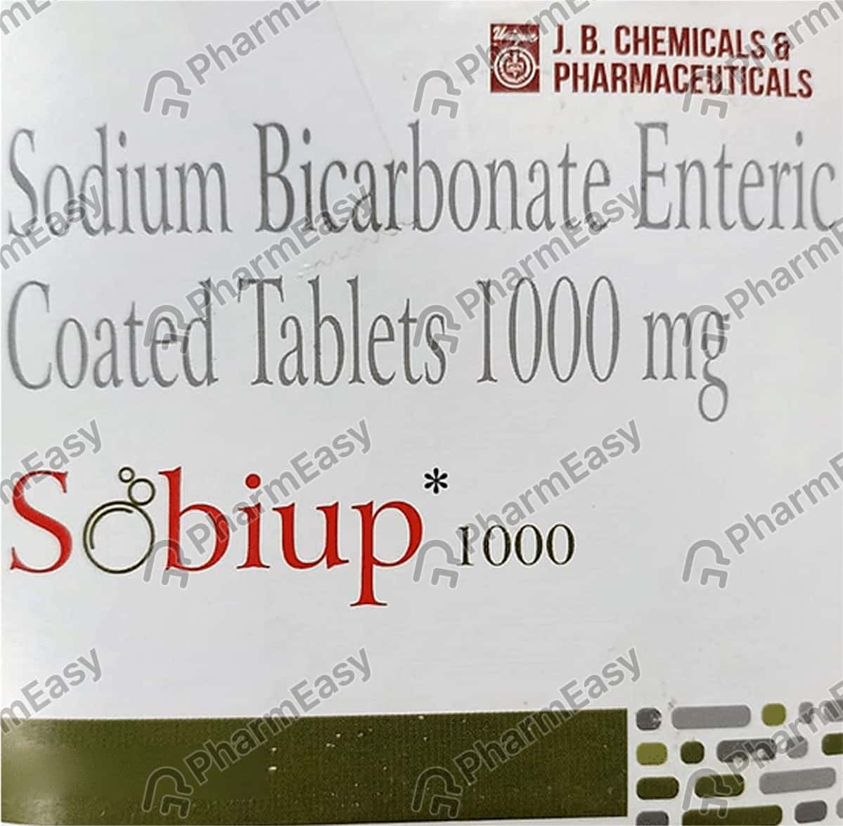 Sobiup 1000 MG Tablet (15): Uses, Side Effects, Price & Dosage | PharmEasy