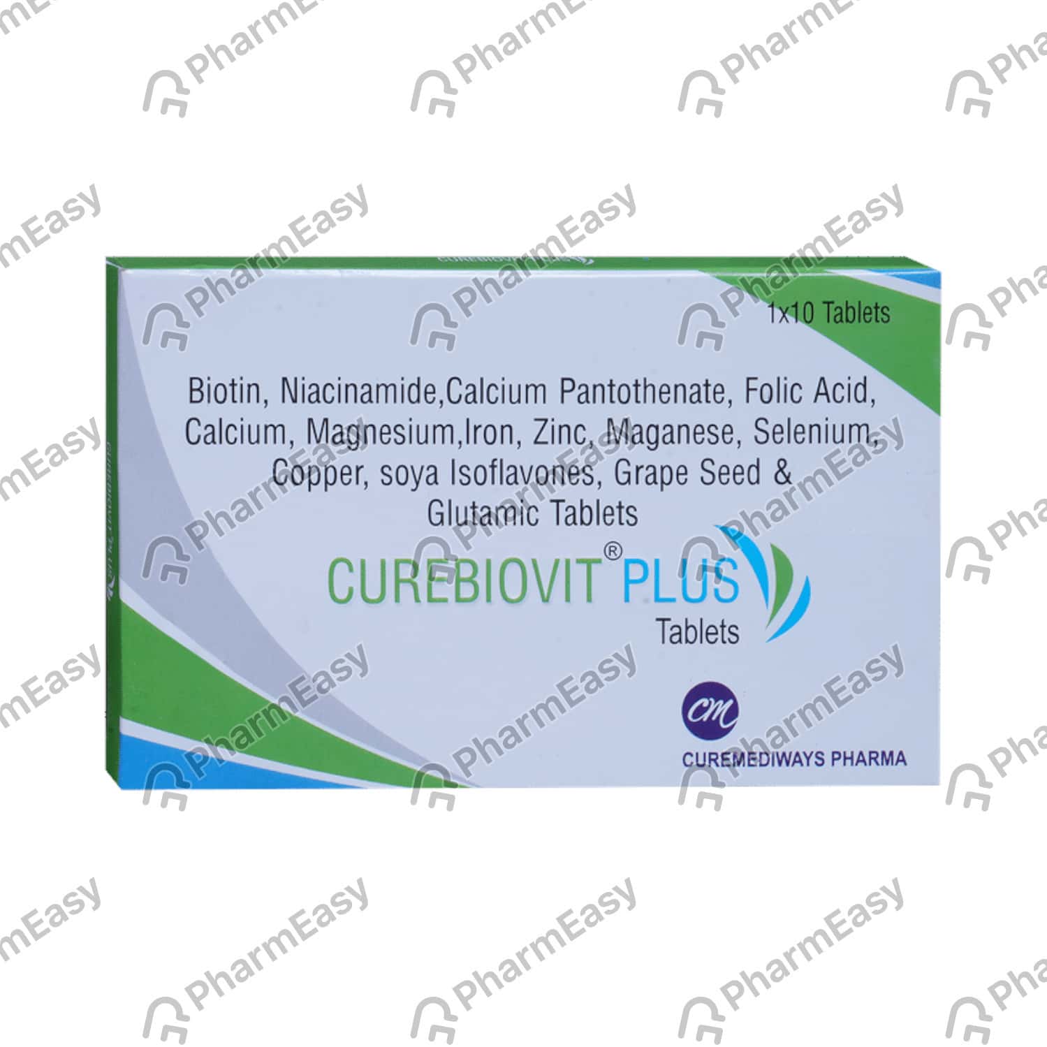 Buy Curebiovit Plus Strip Of 10 Tablets Online at Flat 15% OFF | PharmEasy