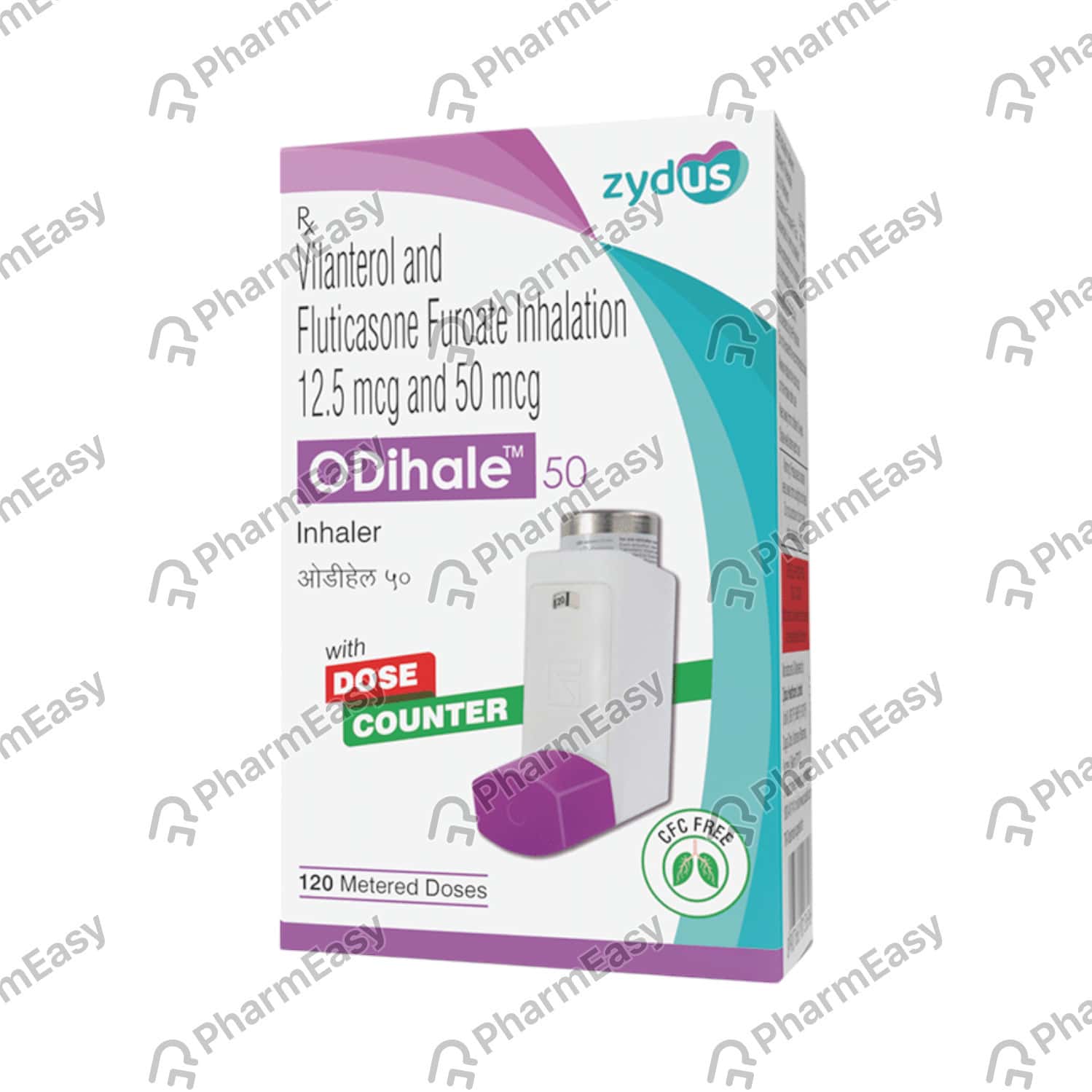 Odihale 50mcg Cfc Free Box Of 120 Metered Dose Inhaler: Uses, Side ...