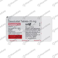 Oxemia 25 MG Tablet (6): Uses, Side Effects, Price & Dosage | PharmEasy