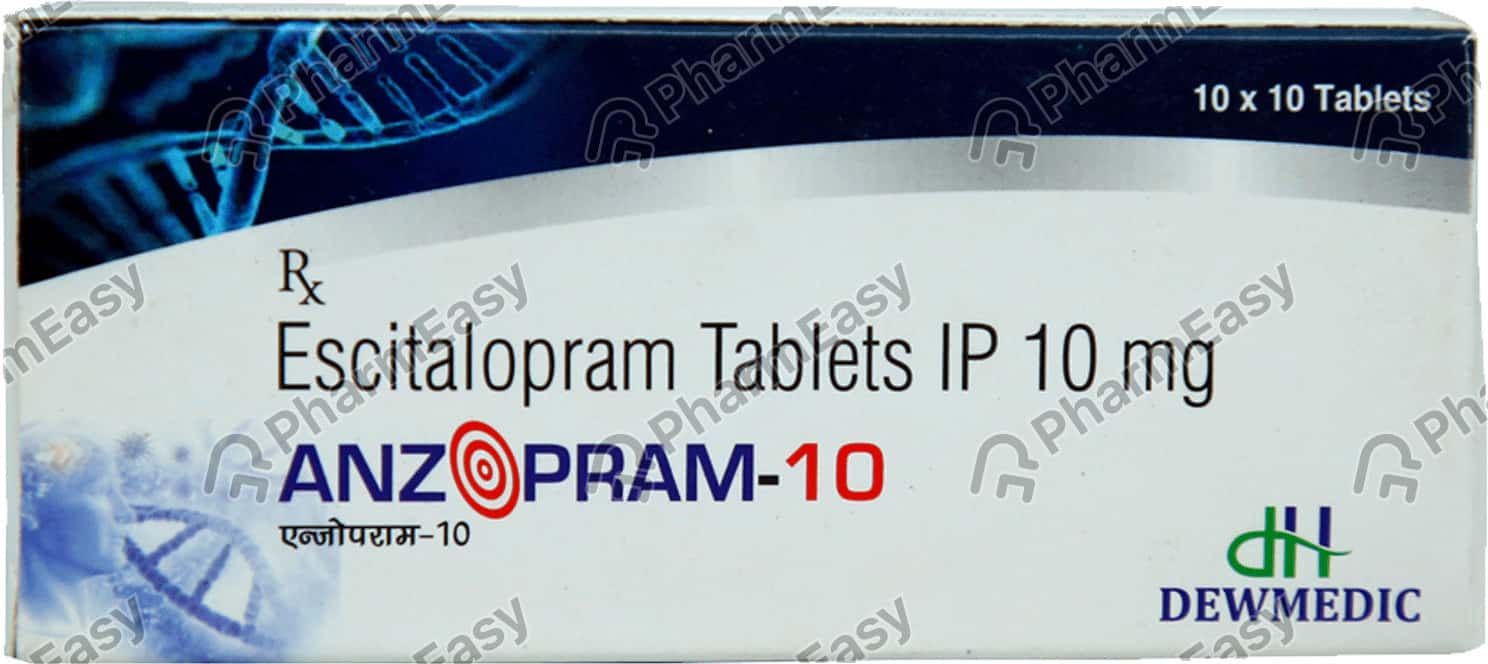 Buy Anzopram 10 MG Tablet (10) Online at Flat 15% OFF | PharmEasy