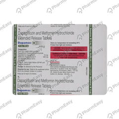Dapamac M 10/500mg Strip Of 10 Tablets: Uses, Side Effects, Price ...