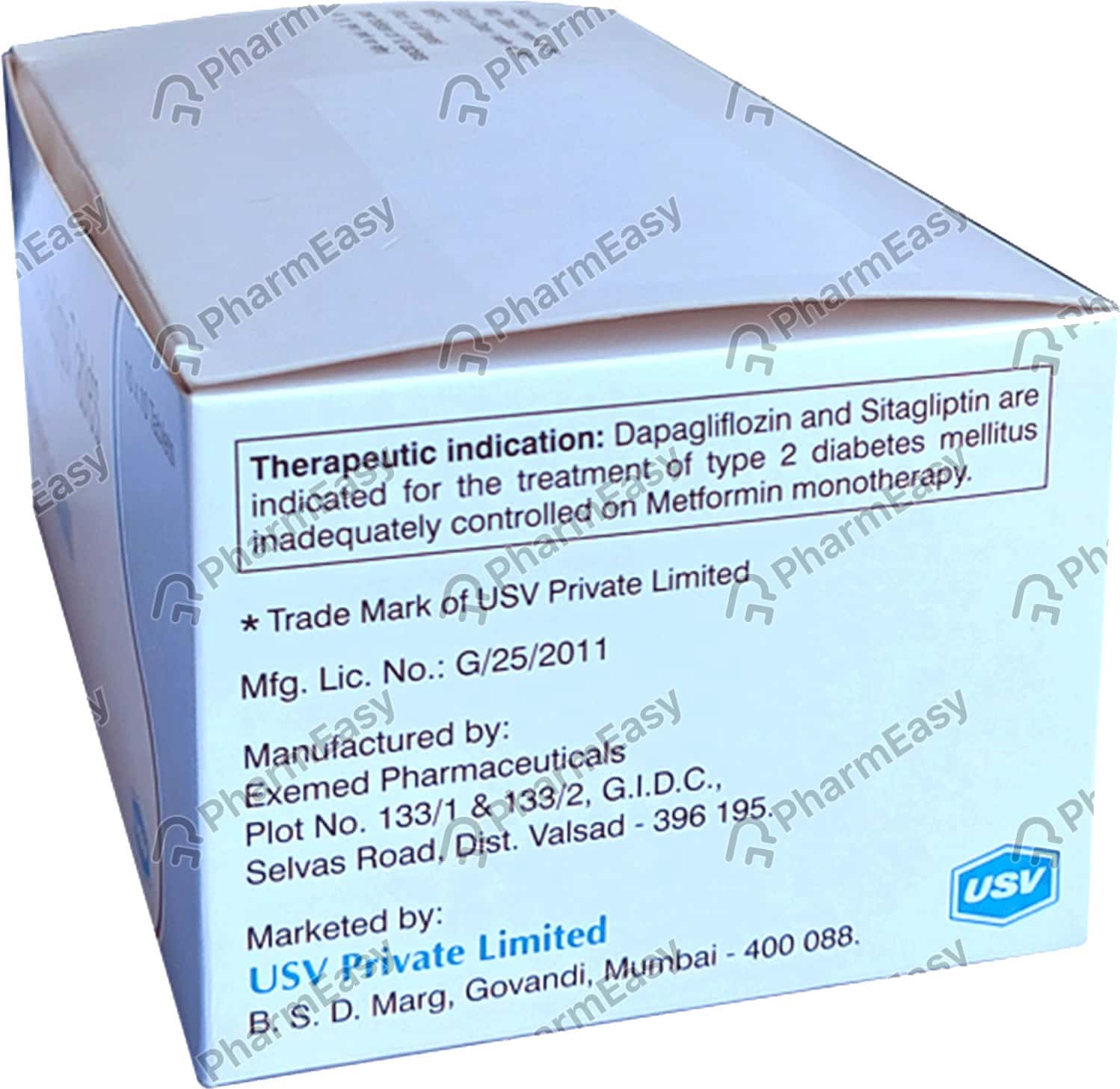 Udapa S 10/100mg Strip Of 10 Tablets: Uses, Side Effects, Price ...