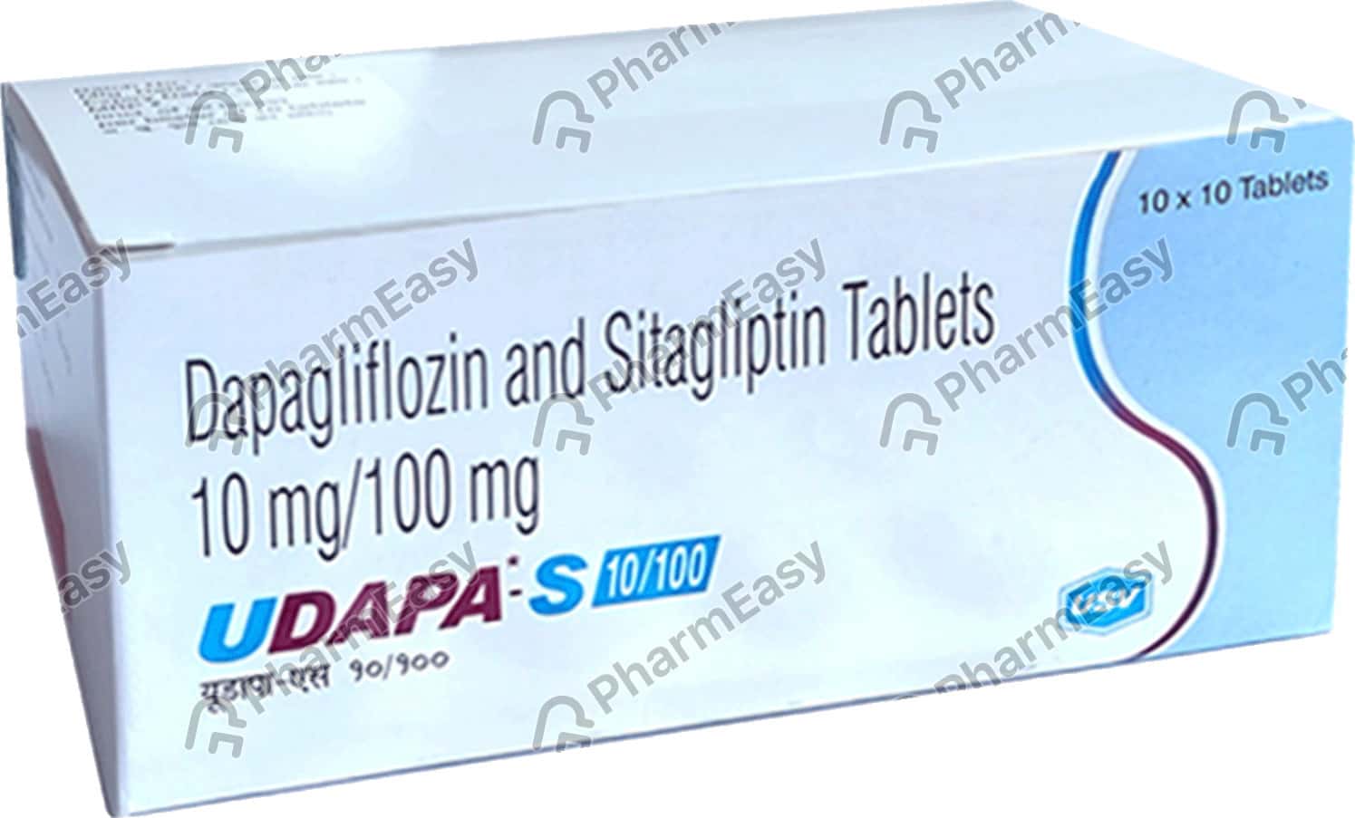 Udapa S 10/100mg Strip Of 10 Tablets: Uses, Side Effects, Price ...