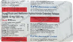 Gluxit M 10mg Forte Strip Of 10 Tablets: Uses, Side Effects, Price ...