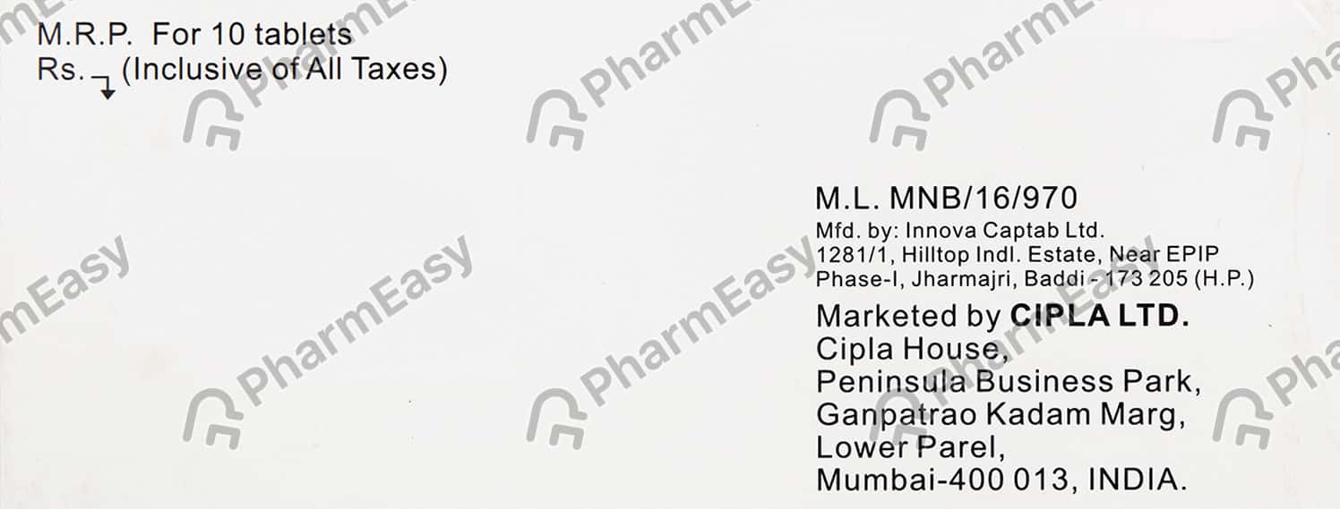 Buy Vometil Md 5 MG Tablet (10) Online at Flat 15% OFF | PharmEasy