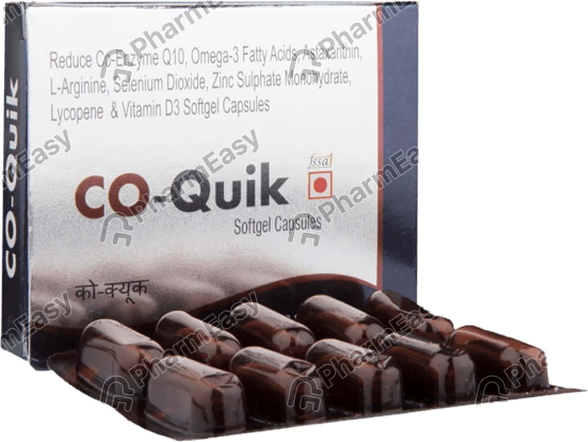 Buy Co Quik Tablet 10'S Online at Flat 15% OFF | PharmEasy