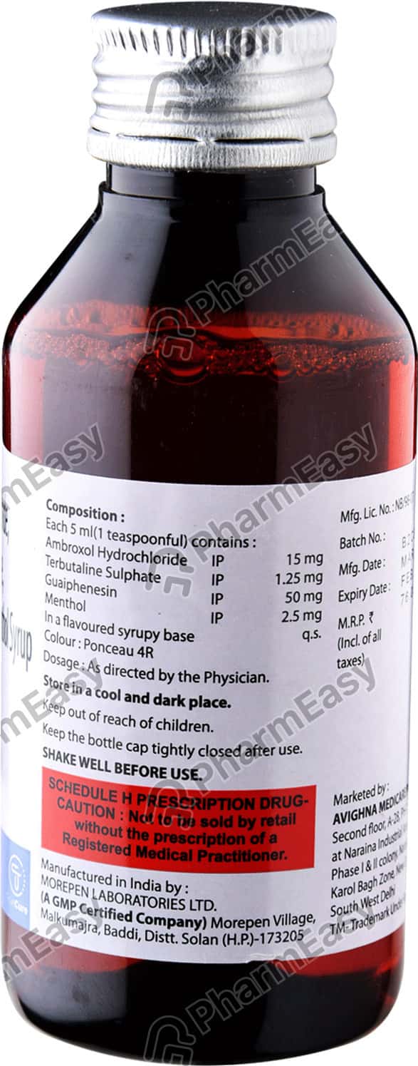 Snikuf Xp Bottle Of 100ml Syrup: Uses, Side Effects, Price & Dosage ...