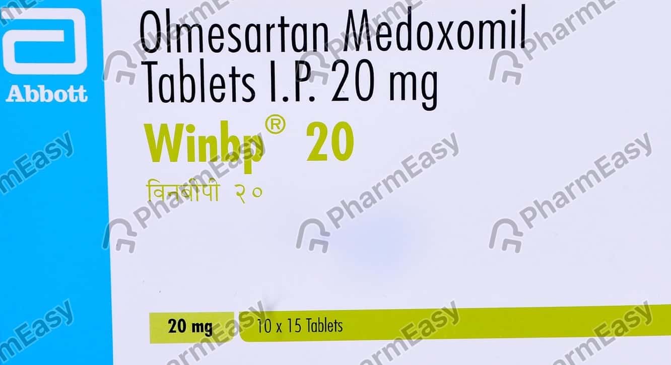 Winbp 20 MG Tablet (15): Uses, Side Effects, Price & Dosage | PharmEasy