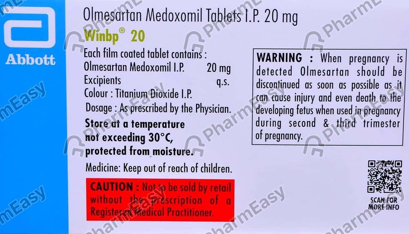 Olsar 20 MG Tablet (15): Uses, Side Effects, Price & Dosage | PharmEasy