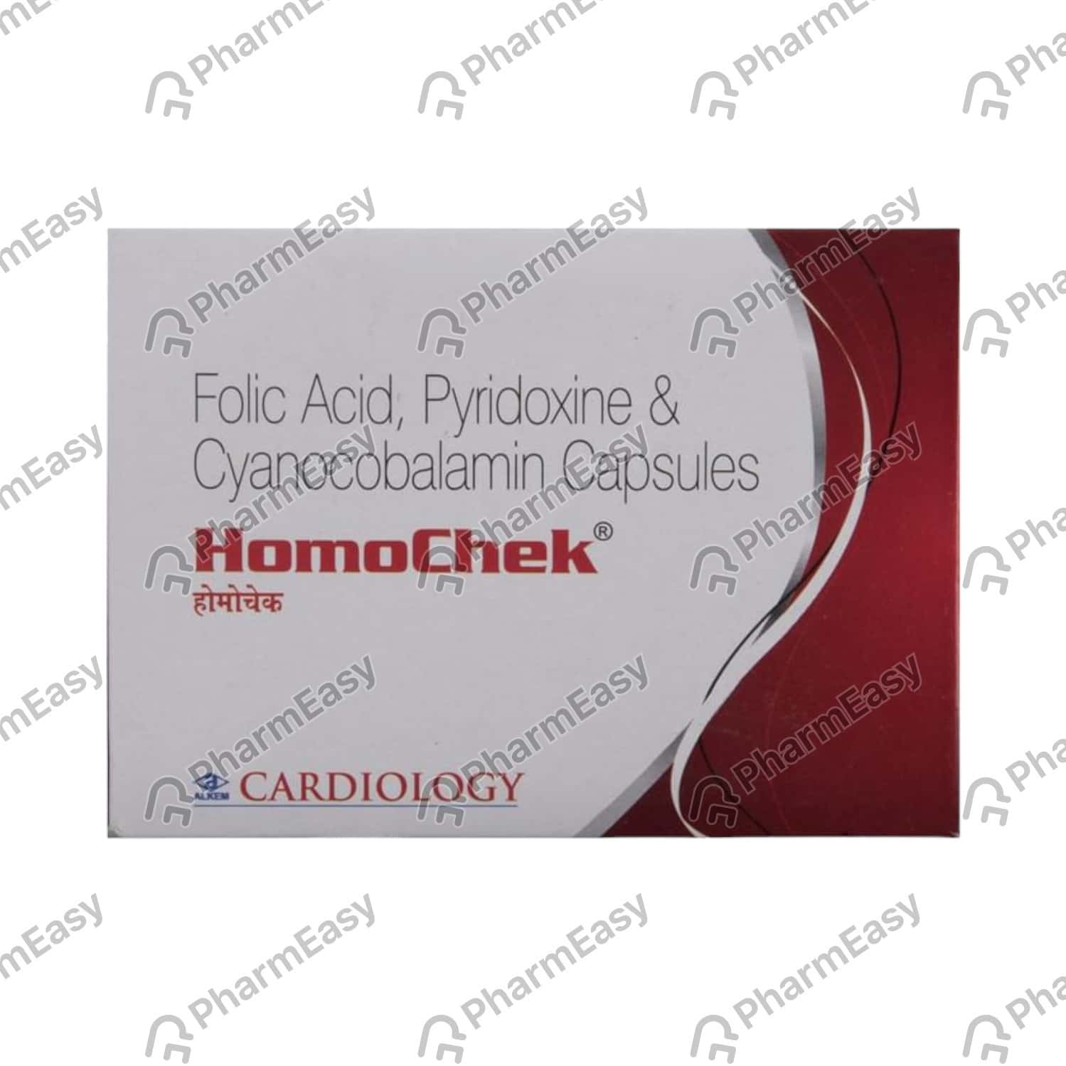 Homochek Strip Of 15 Capsules: Uses, Side Effects, Price & Dosage ...
