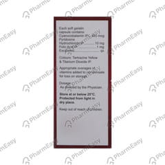 Homochek Strip Of 15 Capsules: Uses, Side Effects, Price & Dosage ...