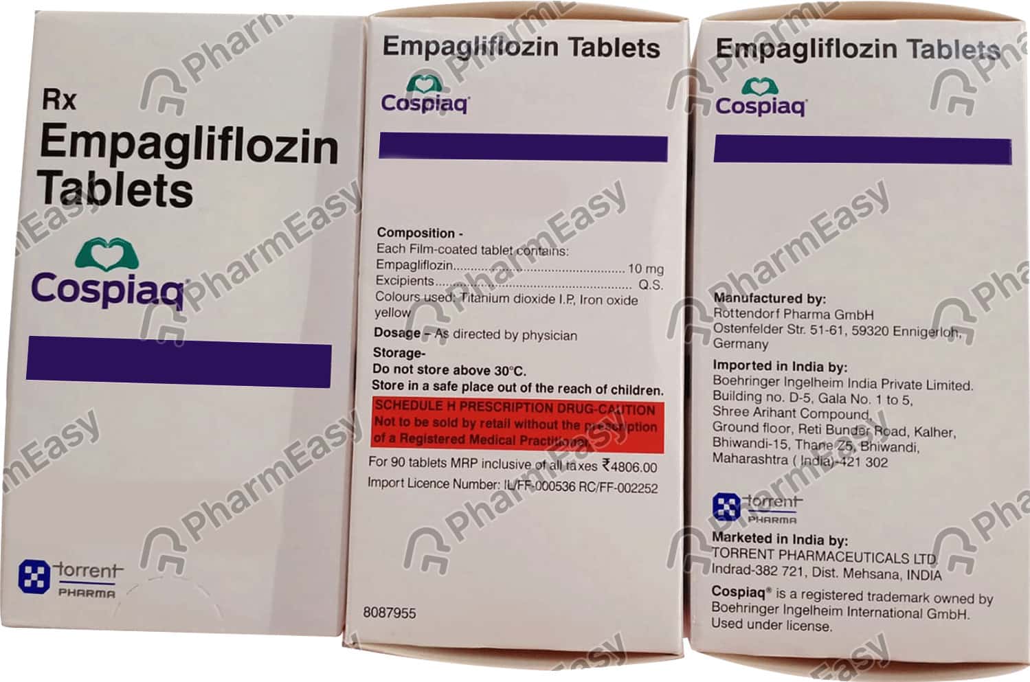 Cospiaq 10 MG Tablet (10): Uses, Side Effects, Price & Dosage | PharmEasy